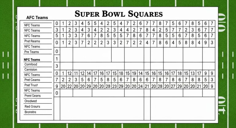 Super Bowl Squares 2025: Best Numbers, Payouts, Strategy - Sportified Post